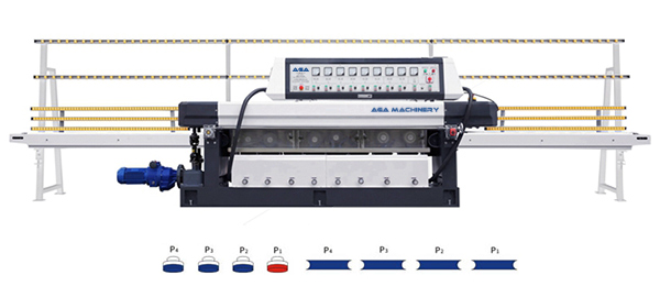 Back Splash Polish Machine for Granite Marble Quartz